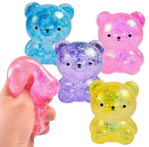 Squeeze Sugar Glitter Bears – Fidgets4Kids